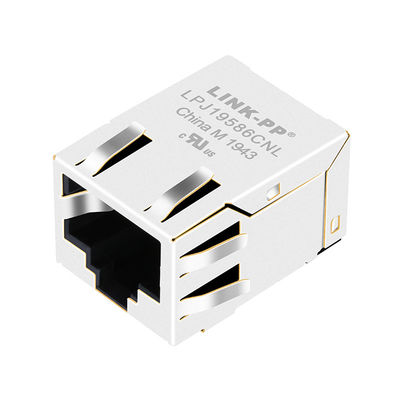 HR963130AE Surface Mount 10/100Mbps SMT RJ45 Connector