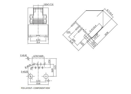 RJ45 Modular Jack factory, Buy good quality RJ45 Modular Jack products ...