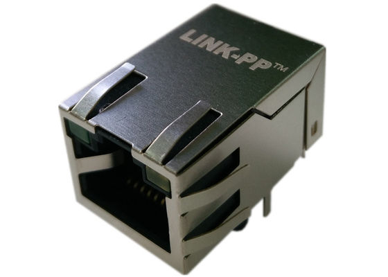 1-1840710-3 RJ45 Modular Jack 10Pin Shielded with Leds Rugged Tablet PC