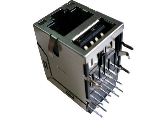 1-1909119-4 Shielded Rj45 No Magnetic Module Jack