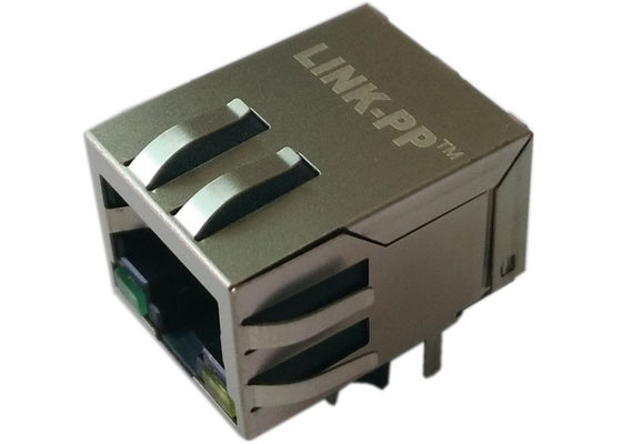 JXD0-0001NL , LPJG4820GENL 8P10C Gigabit Magnetics Rj-45 PCB Jack
