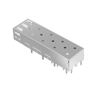 2227023-1 SFP Cage Connector 1x1 Port Right Angle Shielded No Light Pipe