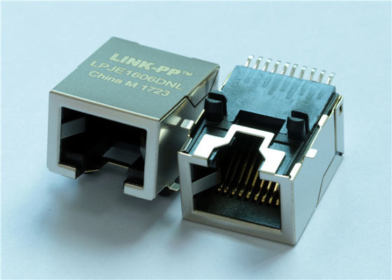 10p10c Smt Rj50 Connector 10 Position Surface Mounting Ethernet Socket