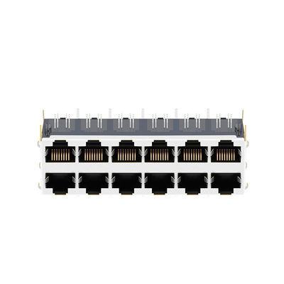 1840267-5 POE RJ45 Connector Stacked Gigabit POE+ 2x6 POE Rj45 Pinout ...