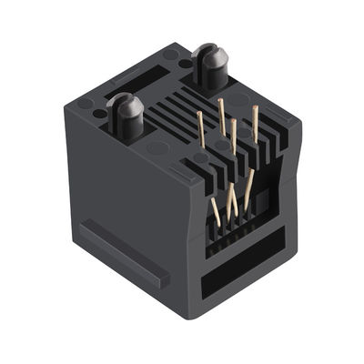 SS-6546-NF RJ45 Modular Jacks Unshielded Vertical Orientation