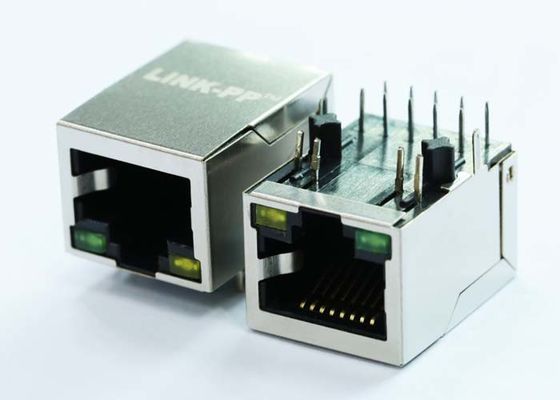 Single Port RJ45 Connector 1000 Base - T Ethernet With PoE+ LPJG4926HENL