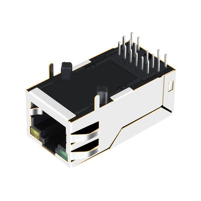 HFJT1-1G16C3-L12RL , LPJK0036AHNL Magnetic RJ45 Jack Gigabit Data Port