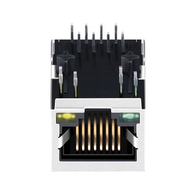 J00-0045NL PulseJack Right Angle 1x1 Modular Connectors - 100Base Rj45 ...