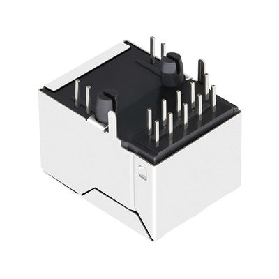 JXD1-0019NL Yellow / Green Led 1x1 Port 1000 Base-T RJ45 Connector Module