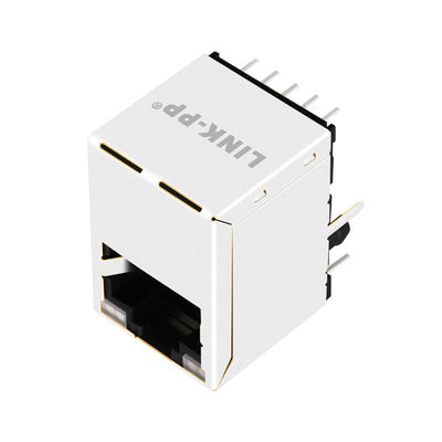 G55-122N-155 10G Base-T Through Hole POE RJ45 Vertical Mount Magjack 1 Port