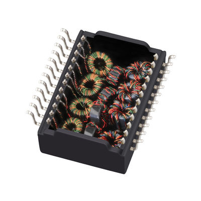 PT61020EL Gigabit 24 Pin Single Port SMT PoE Gigabit Ethernet Transformer