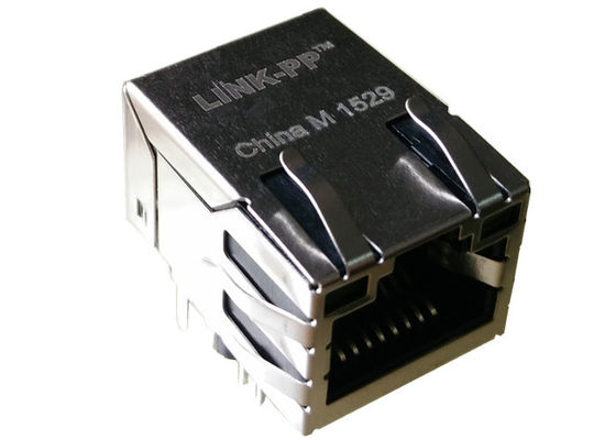 ST-JK4004X8NL Rj45 Female Connector Pinout Shielded with Leds Media ...