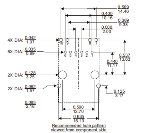 ARJE-0028 Magnetic Rj45 With Integrated 10/100Base-T Connectors With LED