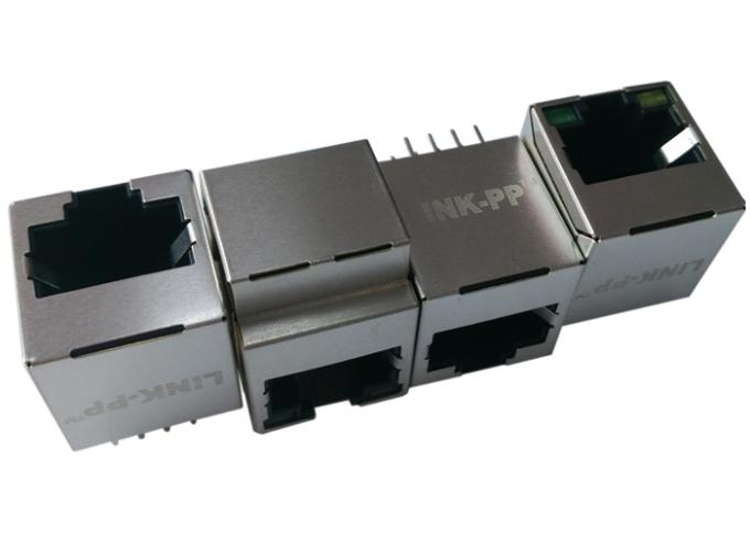 Vertical Mounting / Top Entry POE RJ45 Connector