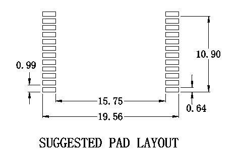 Gigabit Ethernet Transformer TG1G-001NY ADSL Modems Surface Mounting 24Pins