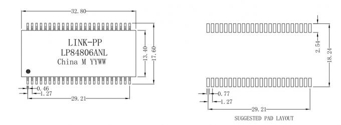 GSC-4806P-R 1000 Base - T Ethernet MagneticTransformer With PoE ...