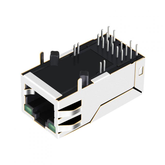 JGCG1T1004PW-GG RJ45 Connector 10G Base-T Integrated Magnetics For ...