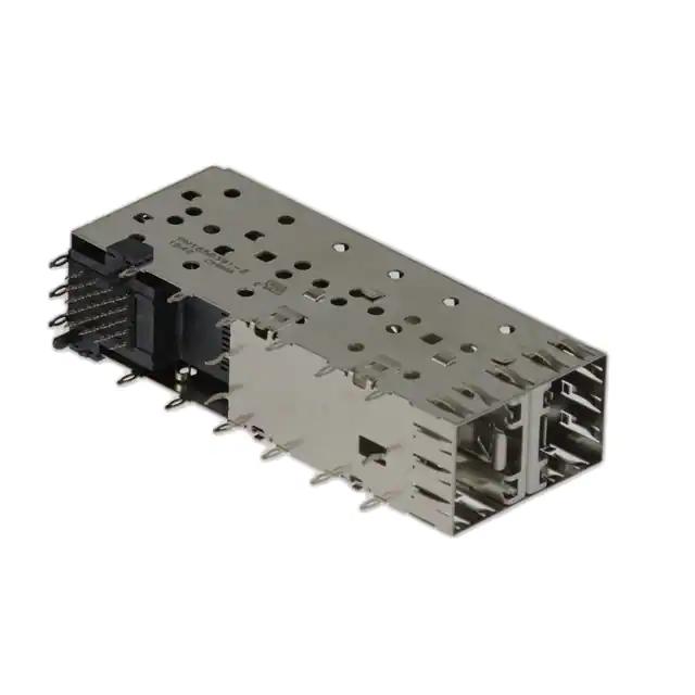 1658391-2 SFP Cage Connector Solder 2x1 Port 20 X 2 Position Press-Fit