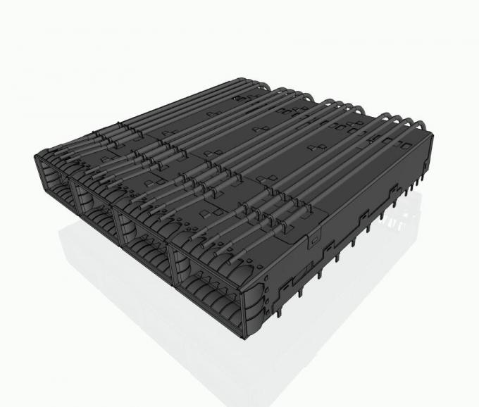 TE 4-2338495-1 OSFP Cage Ganged (1 x 4) Connector EMI Springs