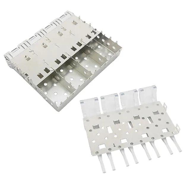 2170030-1 SFP+ Cage 1x4 Port 16 Gb/S Included Lightpipe External Springs